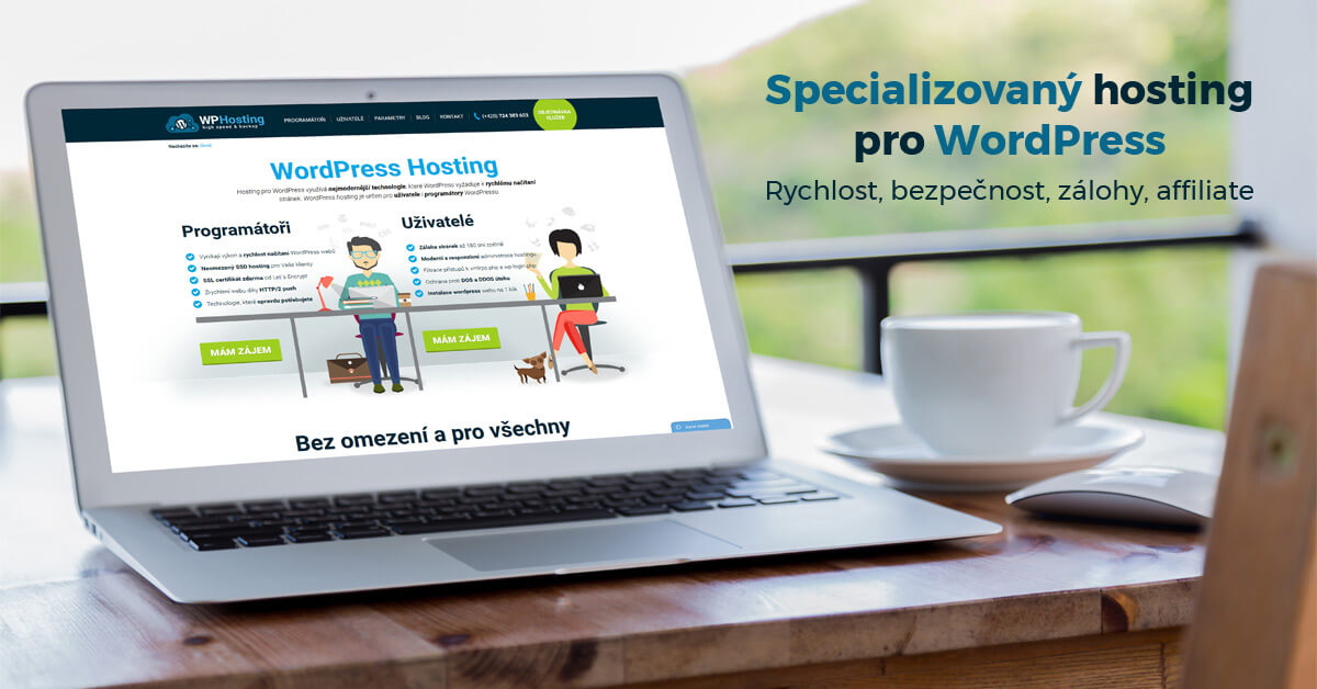 WP Hosting - Specializovaný hosting pro WordPress