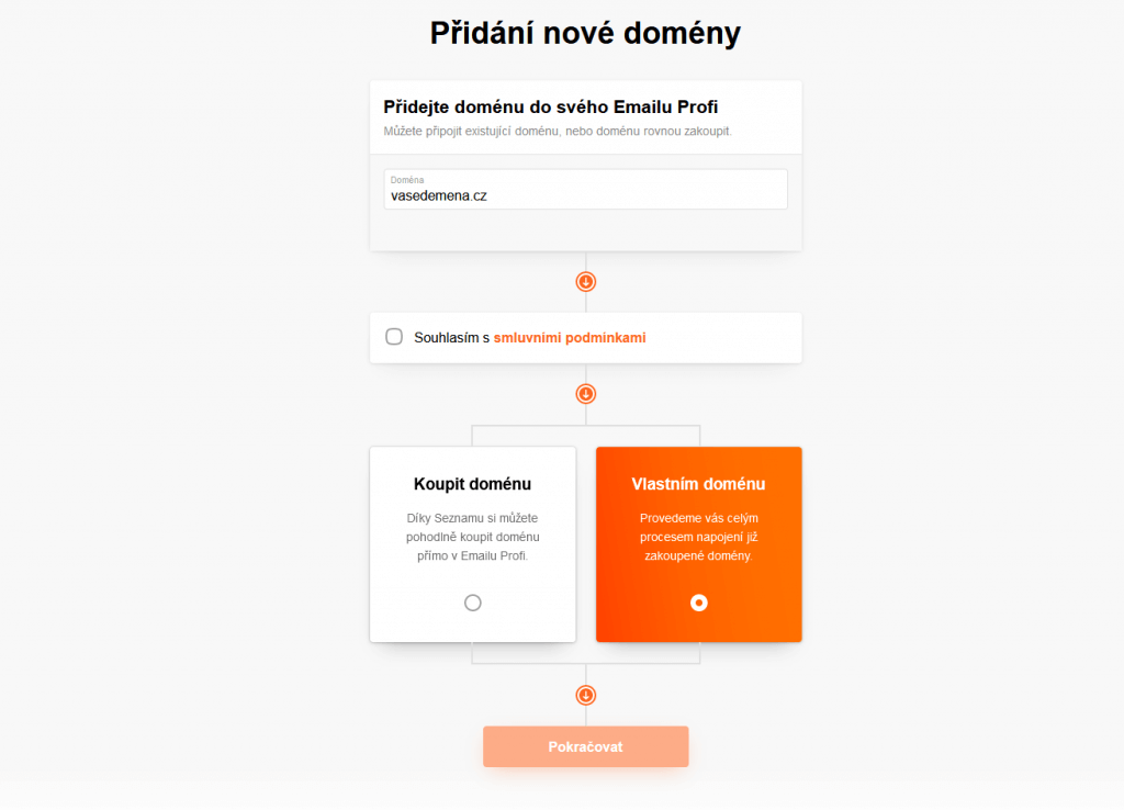 E-mailová adresa na vlastní doméně ve službě Email Profi | WP Hosting