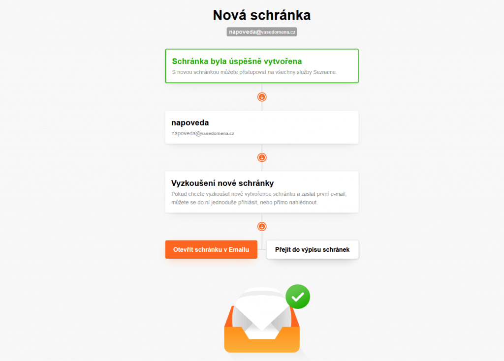 E-mailová adresa na vlastní doméně ve službě Email Profi | WP Hosting